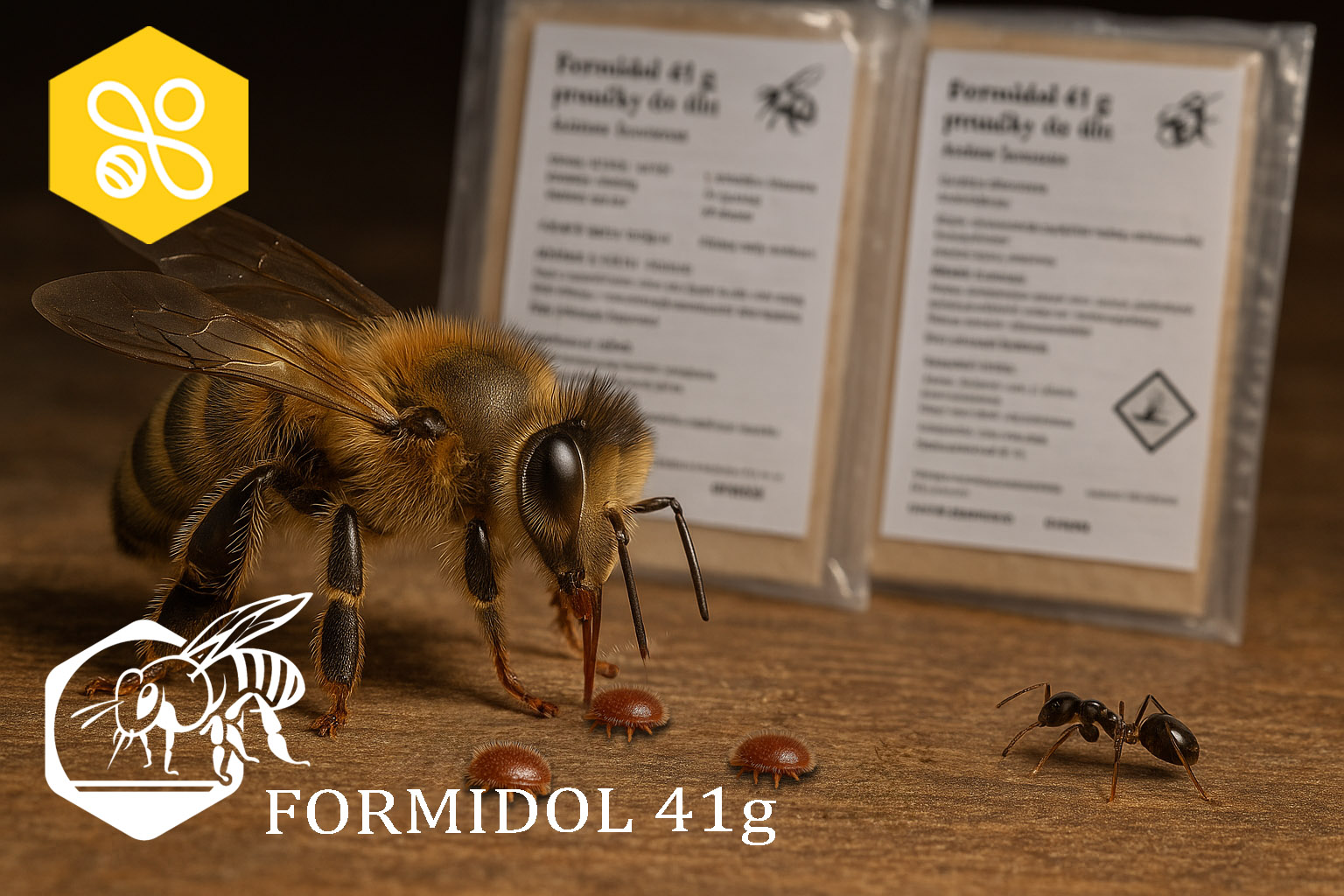 Návod na použití přípravku Formidol proti roztoči Varroa destructor
